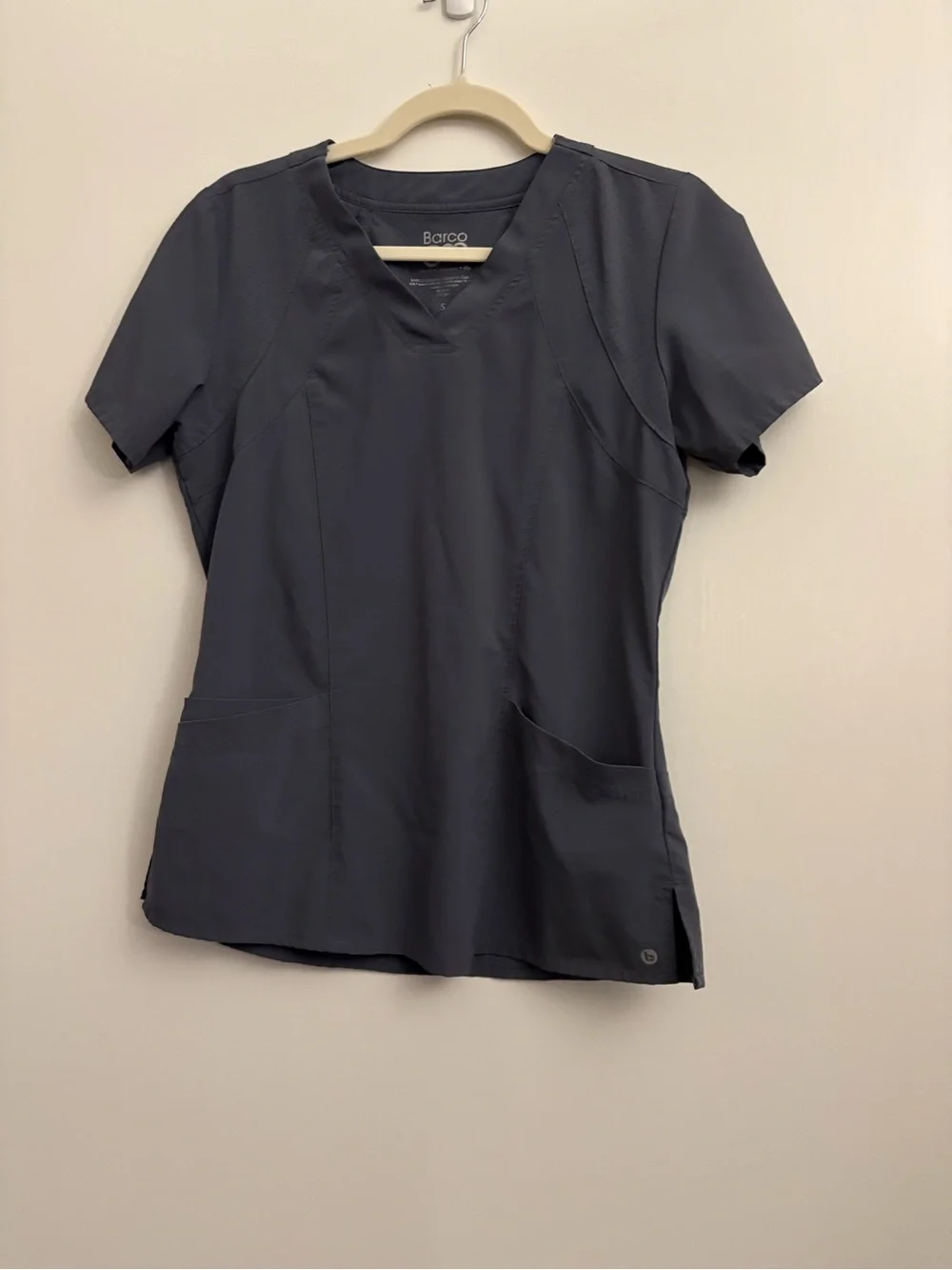 Barco One | Other | Barco One Scrub Set Small Petite Gray Blue Stretch ...